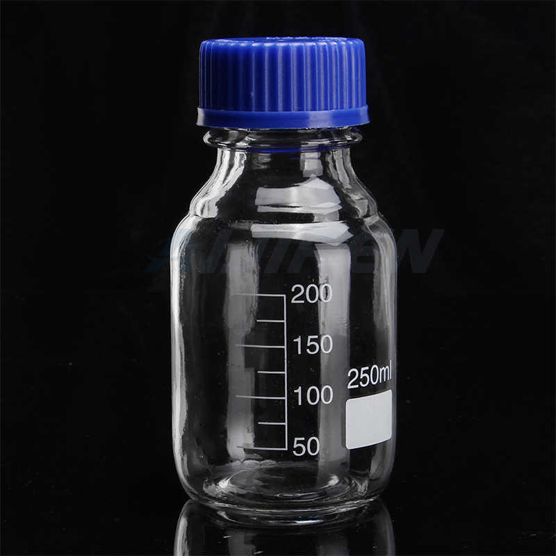 OEM chemistry borosil bottle reagent with blue screw cap online-Aijiren ...